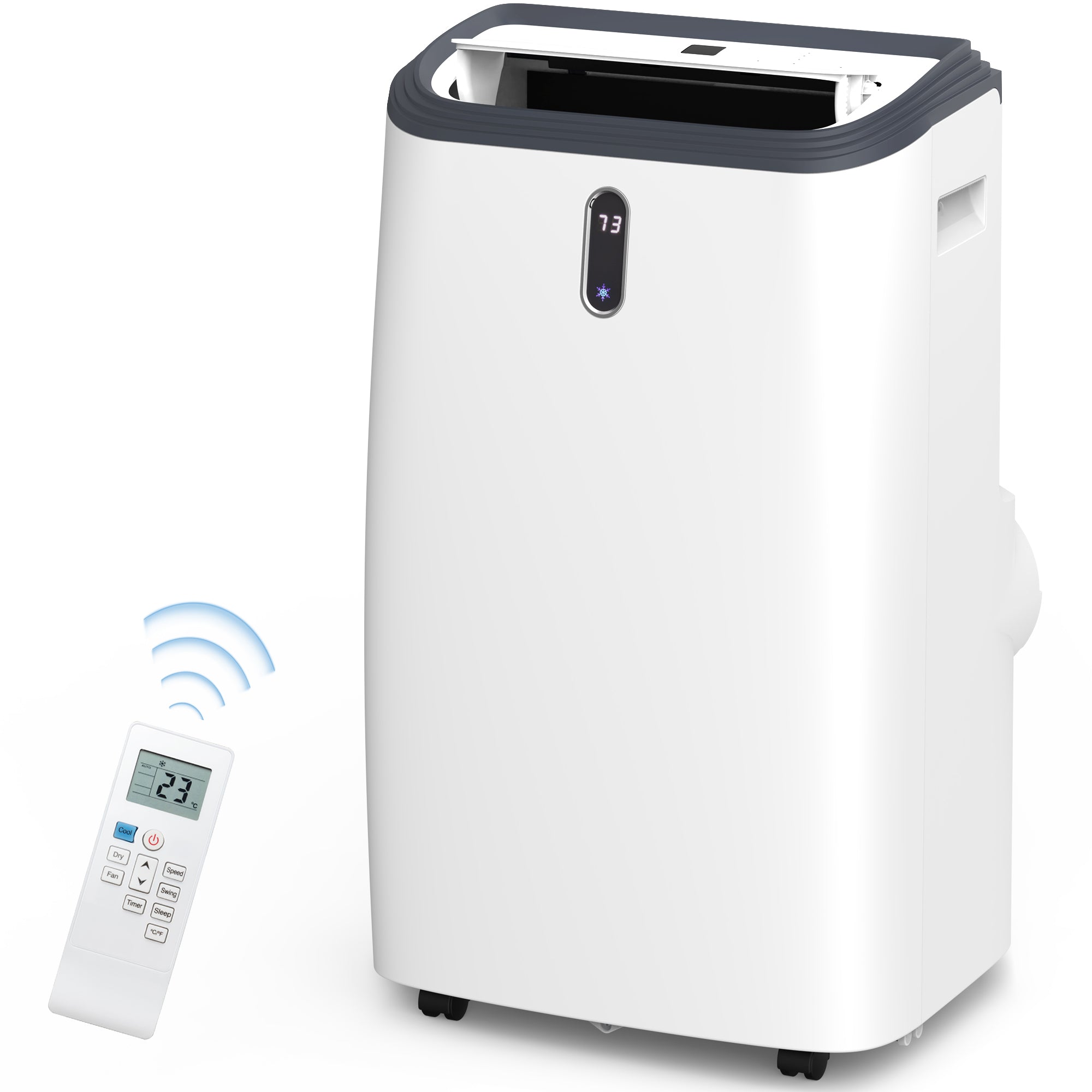 ZAFRO Portable Air Conditioners,3-in-1 Portable AC Unit,12000 BTU Air ...